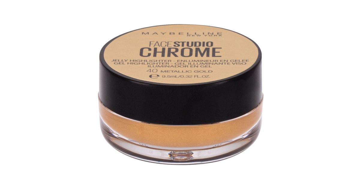 Maybelline FaceStudio Chrome Highlighter für Frauen 9,5 ml Farbton 40 ...