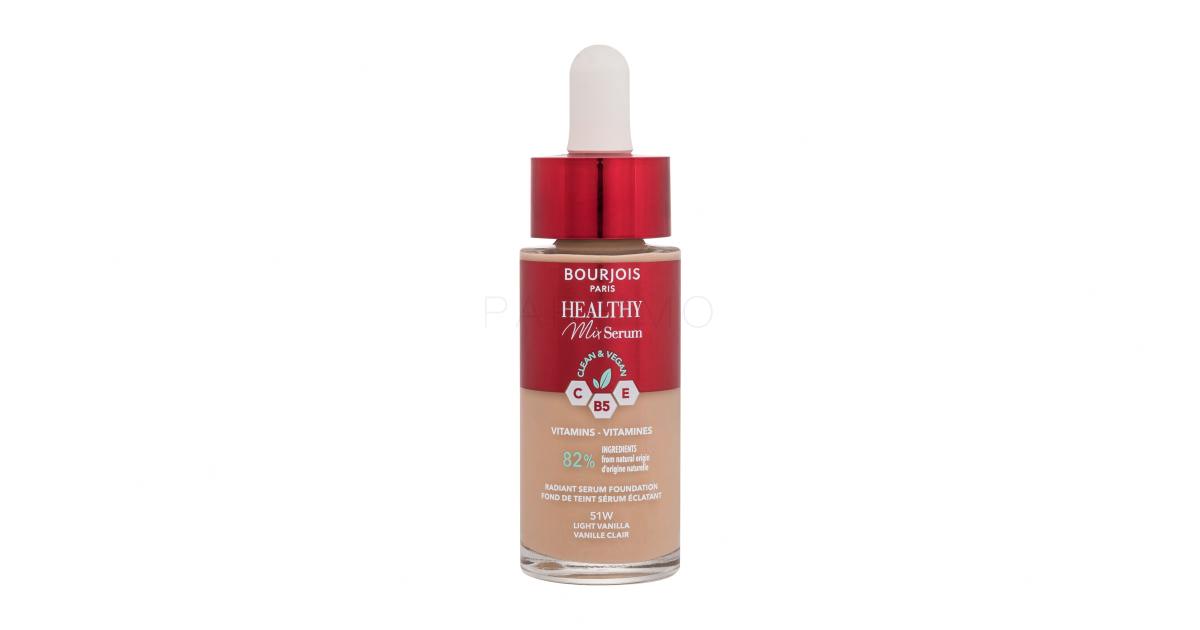 BOURJOIS Paris Healthy Mix Clean & Vegan Serum Foundation Foundation ...