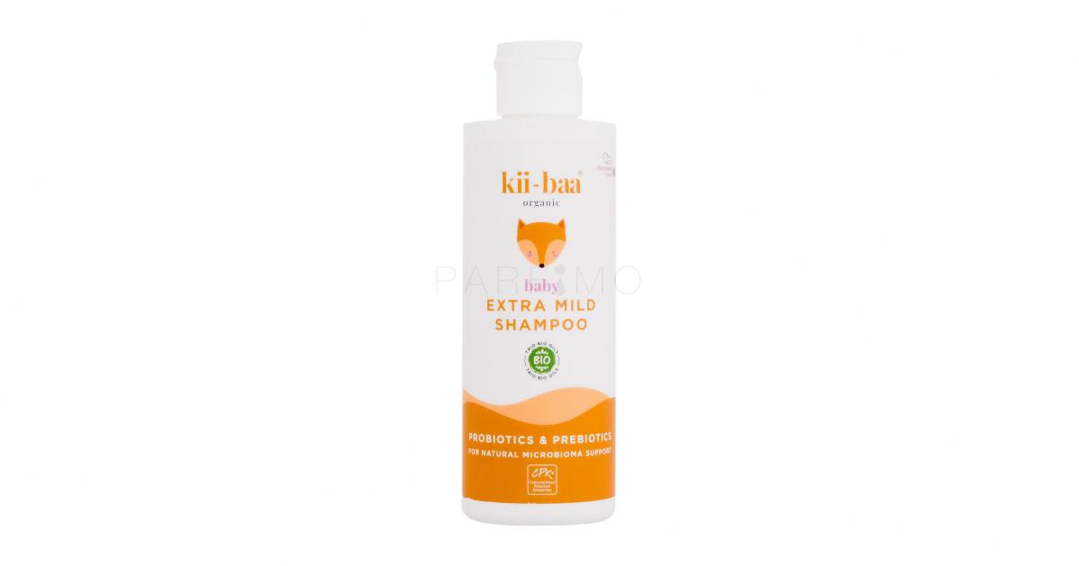 Kii-Baa Organic Baby Extra Mild Shampoo Shampoo für Kinder 200 ml ...