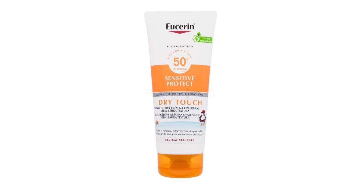 Eucerin Sun Kids Sensitive Protect Dry Touch Gel-Cream Sonnenschutz für ...