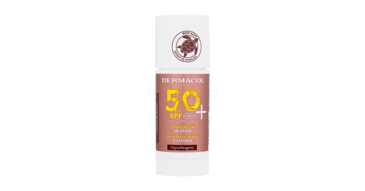 Dermacol Sun Cream In Stick SPF50+ Sonnenschutz fürs Gesicht 24 g ...