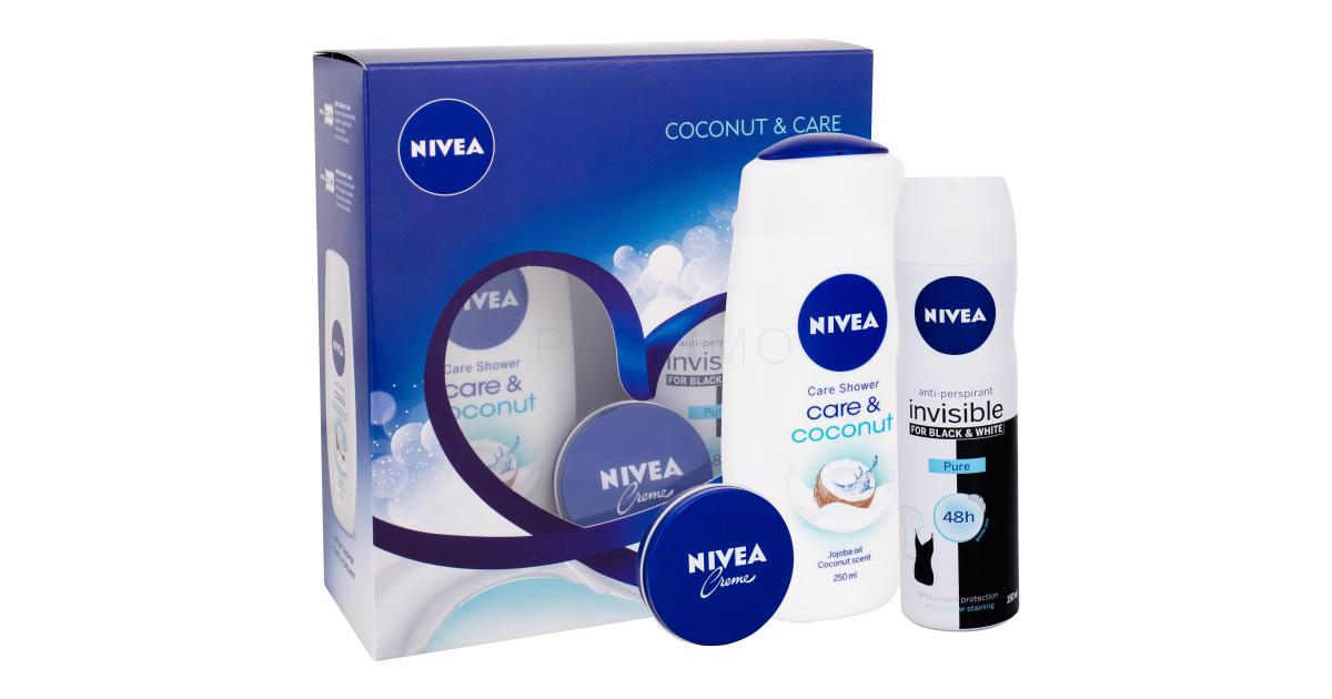 Nivea Care & Coconut Geschenkset Duschgel Care & Coconut 250 ml + Anti ...